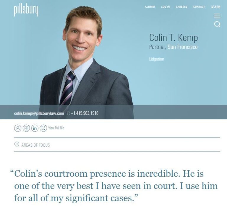Six Great Attorney Bios You Wish Were From Your Firm | Not Knapping Blog